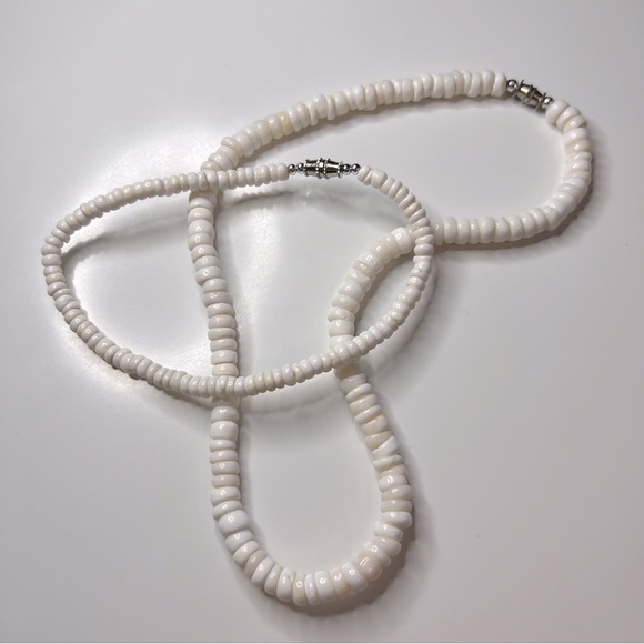 Jewelry | Puka Shell Bundle Puka Shell Necklace And Anklet From Hawaii ...